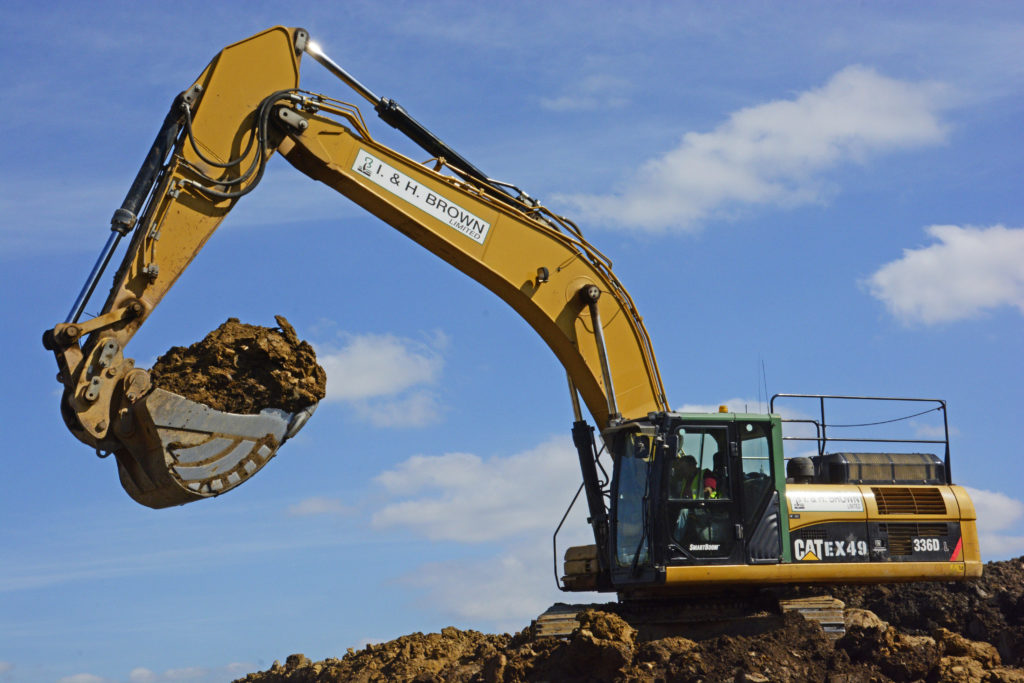 IHBrown Impressive digger picture (GOOD) - CECA Scotland